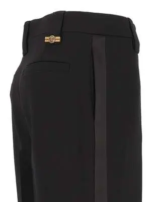 Versace Tailored Stretch Wool Trousers