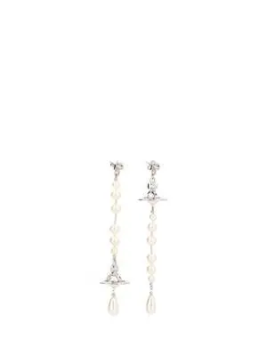 VIVIENNE WESTWOOD Broken Pearl Earrings