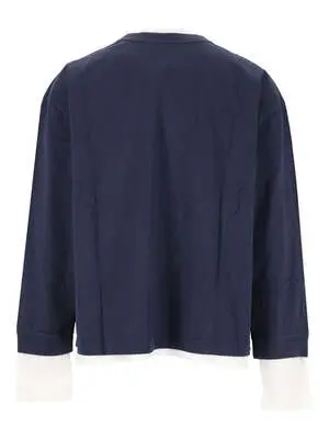 Acne Studios Layered Logo Sweatshirt