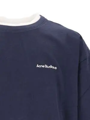 Acne Studios Layered Logo Sweatshirt