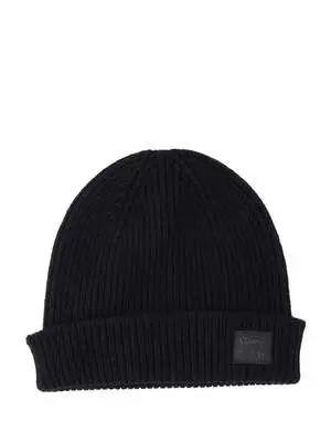 Paul Smith Cashmere And Merino Wool Hat - Black