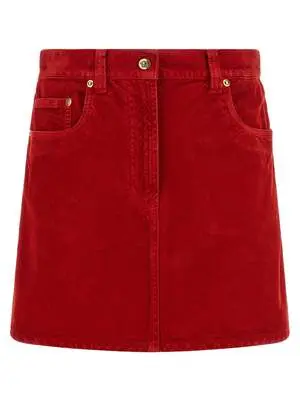 Versace Corduroy Skirt