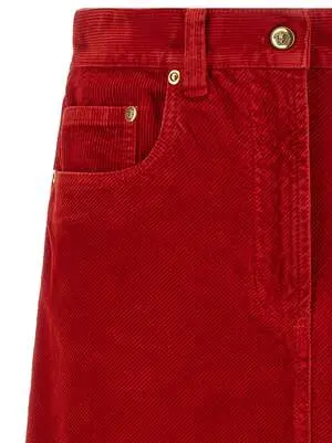 Versace Corduroy Skirt