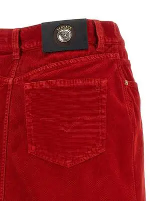 Versace Corduroy Skirt