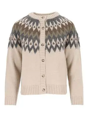 Max Mara Alpaca And Wool Blend Cardigan