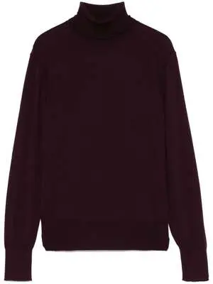 FORTE_FORTE Superfine Merinos Turtleneck Sweater - Multicolor