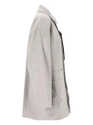 Bottega Veneta Wool & Cashmere Car Coat