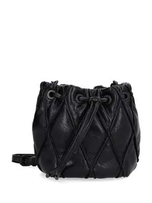DIESEL® Charm-d Bucket S Bucket Bag - Black