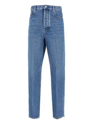 Bottega Veneta Medium-indigo Wide-leg Jeans - Blue