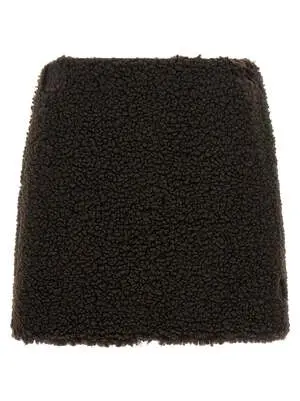 Moncler Teddy Skirt - Brown