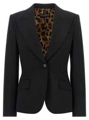 Dolce & Gabbana Turlington' Blazer - Black
