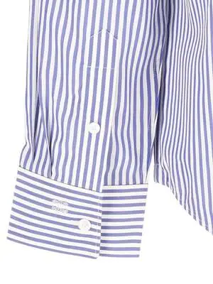 Celine Striped Cotton Shirt