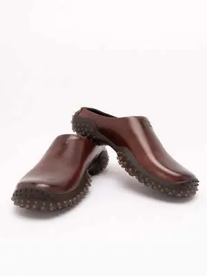 Miu Miu Leather Slides