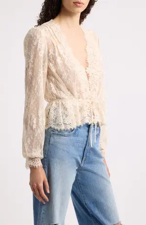 DÔEN Amaline Lace Top