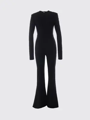 ANIYE BY Elegant Crêpe Jumpsuit With V-neck And Long Sleeves