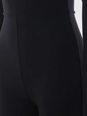 ANIYE BY Elegant Crêpe Jumpsuit With V-neck And Long Sleeves