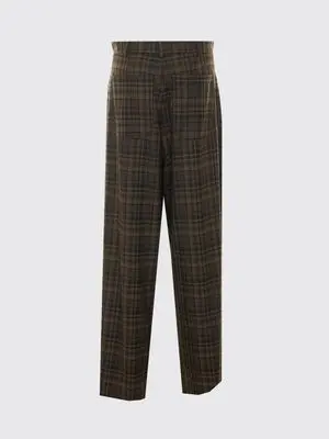 ANIYE BY Check Palazzo Trousers In Viscose Blend With Drawstring