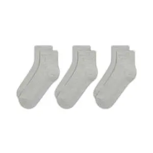 Nike Everyday Elevated Ankle Socks 'grey Mixed
