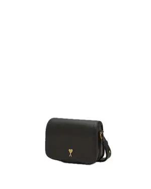 AMI Paris Cowhide Leather Paris Bag