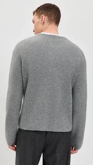 FRAME Cmere Blend Waffle Sweater