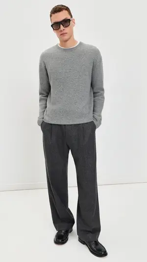 FRAME Cmere Blend Waffle Sweater