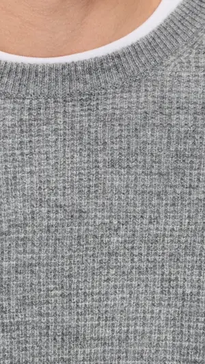 FRAME Cmere Blend Waffle Sweater