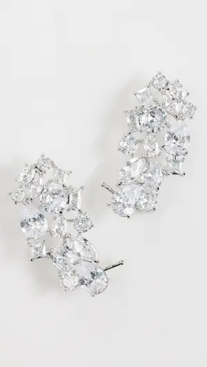 Baublebar Jazz Crystal Crawler Earrings
