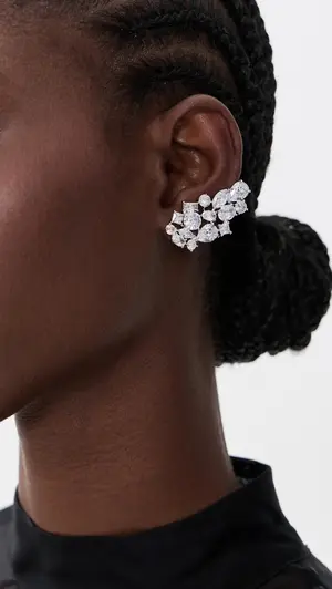 Baublebar Jazz Crystal Crawler Earrings