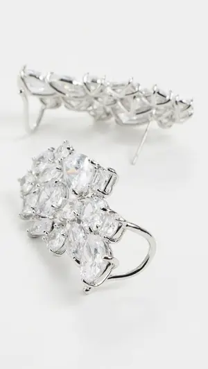 Baublebar Jazz Crystal Crawler Earrings