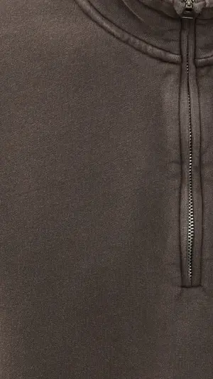 Madewell New Mccarren Funnel Zip Sweatshirt