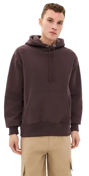 POWER GOODS Super Weight Hoodie - Coffee