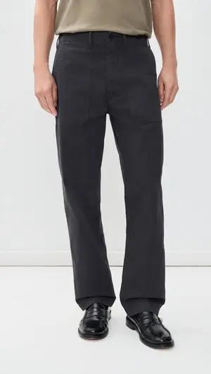 Madewell Herringbone Fatigue Loose Fit Pants