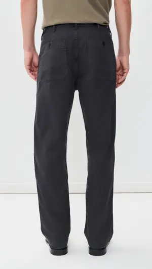Madewell Herringbone Fatigue Loose Fit Pants