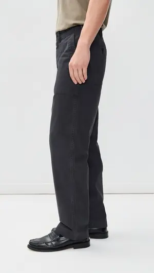 Madewell Herringbone Fatigue Loose Fit Pants