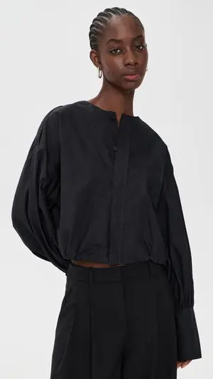THE LATEST Diana Popeline Blouse