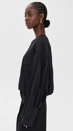 THE LATEST Diana Popeline Blouse