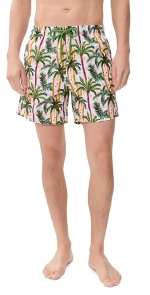 Vilebrequin Moorea Swim Trunks - Blanc