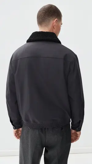 Theory Zip Aviator Jacket