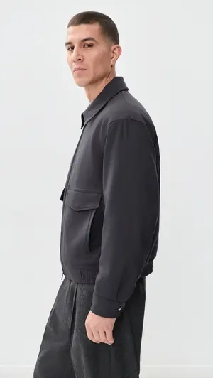 Theory Zip Aviator Jacket