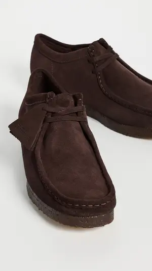 Clarks Suede Wallabee Shoes