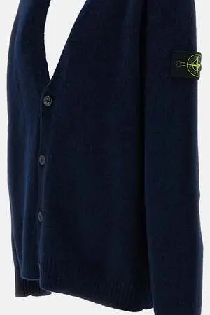 Stone Island Cardigan Baby Alpaca Scollo A V