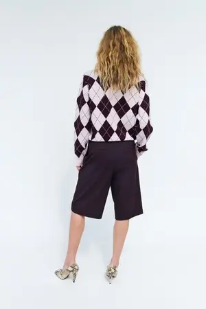 CRAS Vilena Mid Rise Knee Length Shorts
