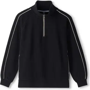 HATLEY Quarter-zip Cotton Pullover