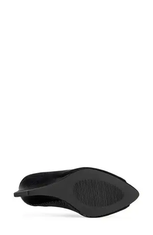 AZALEA WANG Nicoleta Snakeskin Embossed Wedge Pump