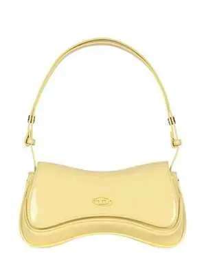 DIESEL® Play Shoulder Bag With Logo Plaque - Multicolor