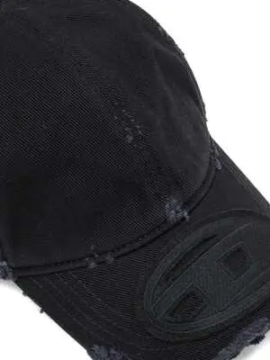 DIESEL® Distressed-effect Cotton Twill Hat
