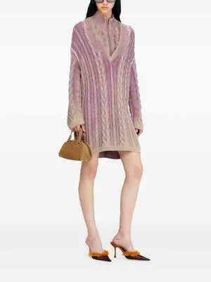 DIESEL® Short V-neck Dress