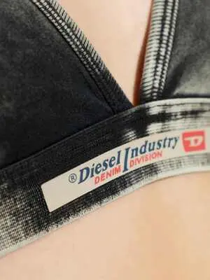 DIESEL® Denim-effect Triangle Bra