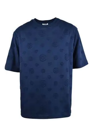 Casablanca Monogram Oversized T-shirt - Blue