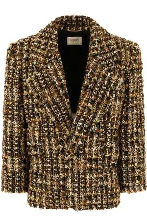 Saint Laurent Clothing Blazers & Gilets - Multicolor